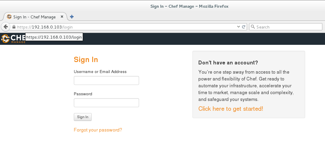How to install and configure Standalone Chef Server and Chef Management Console on CentOS 7 ...