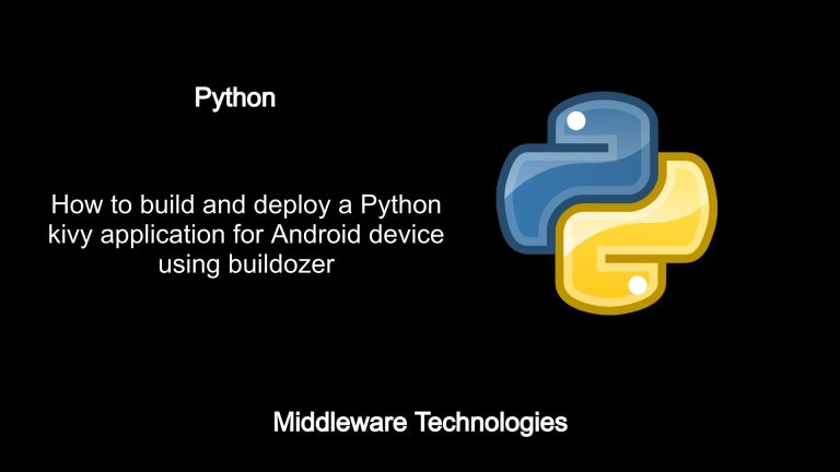 How To Build And Deploy A Python Kivy Application For Android Device Using Buildozer All About