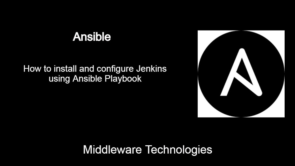How To Install And Configure Jenkins Using Ansible Playbook 