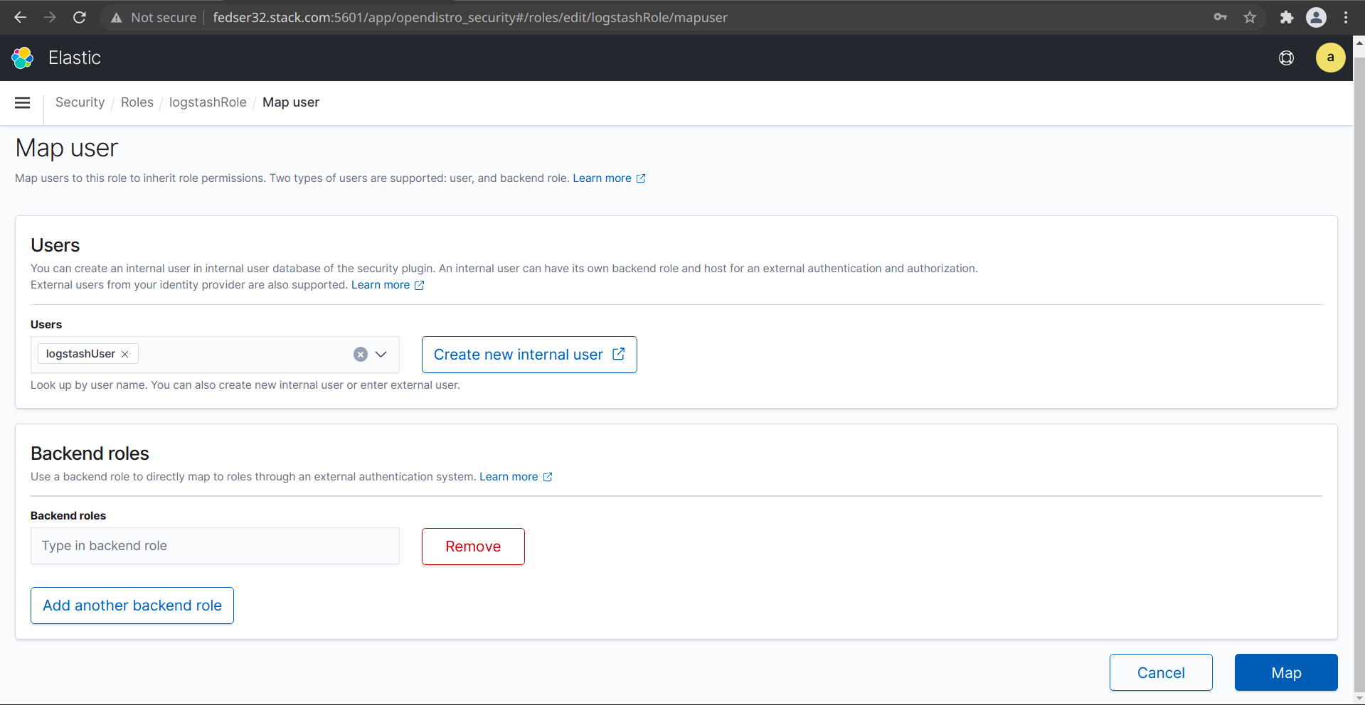 How To Manage User And Role For An Open Distro Elasticsearch Using Bash