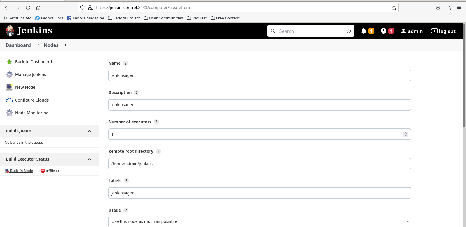 How To Setup And Connect An Agent Node To Jenkins Controller Middlewaretechnologies