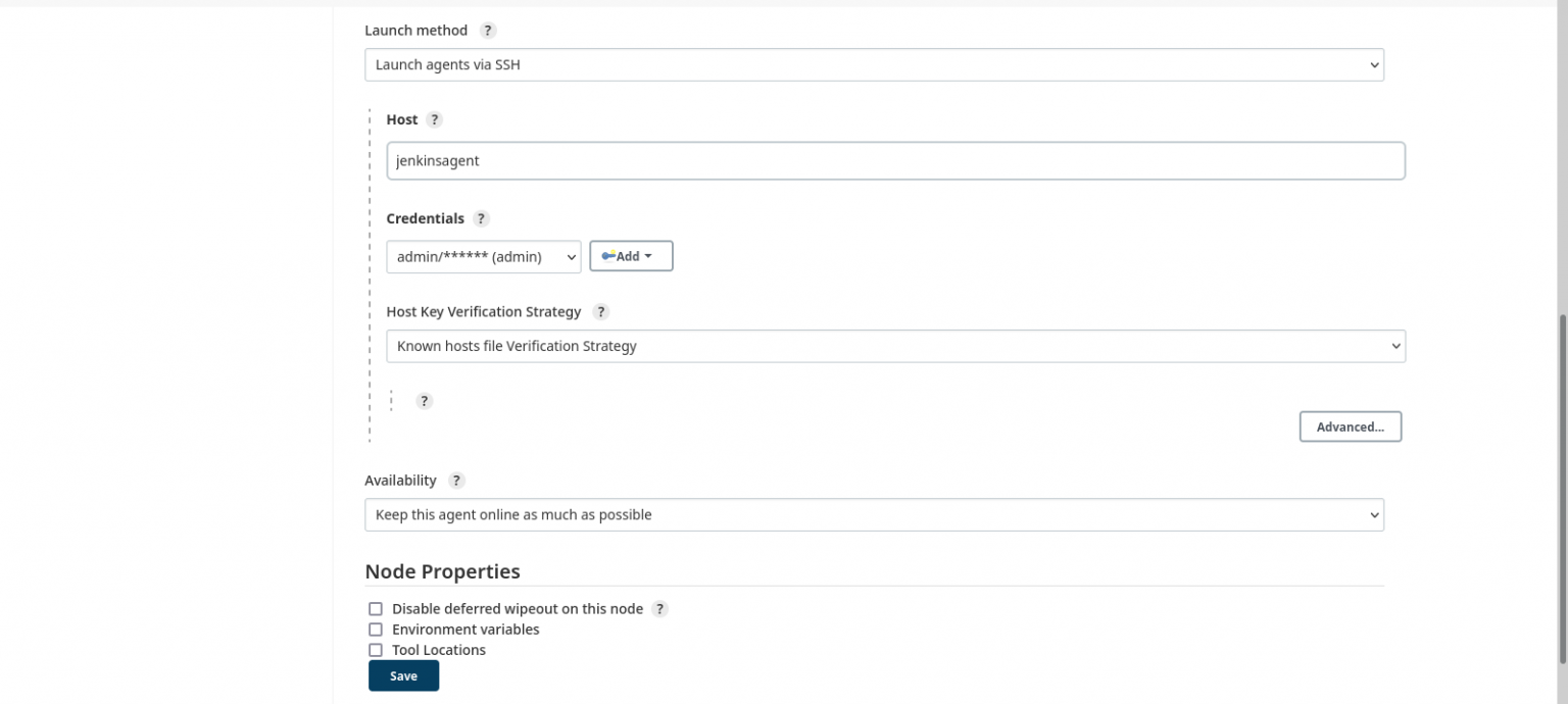 How to setup and connect an agent node to jenkins controller ...