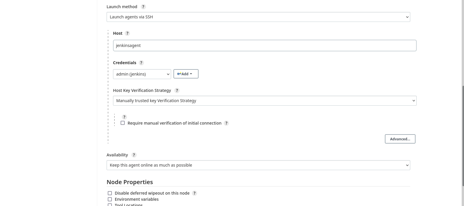 How To Setup And Connect An Agent Node To Jenkins Controller