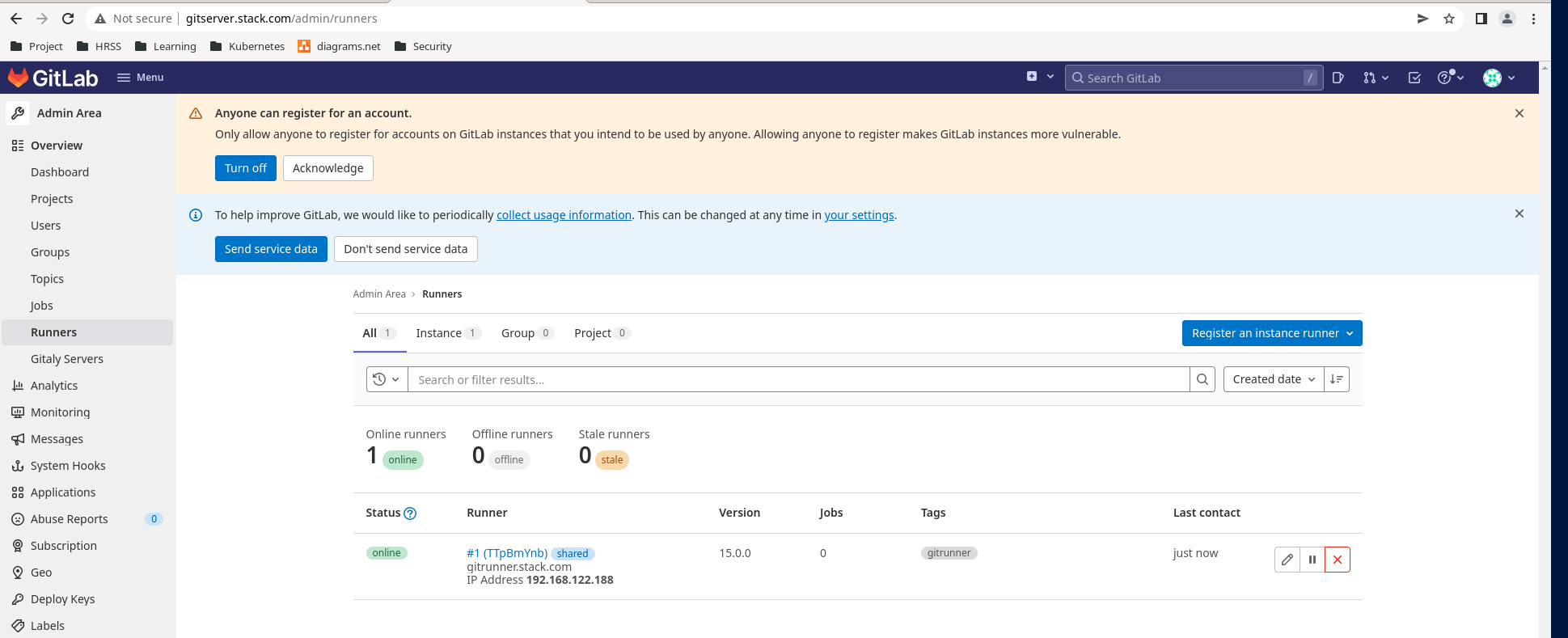 How to install and register a gitlab runner on Ubuntu OS - Middleware|Technologies