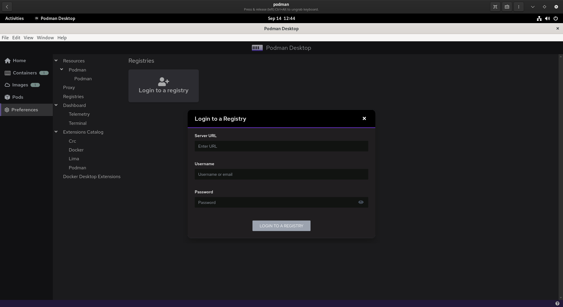 How to install and setup Podman Desktop on Fedora 36 workstation ...