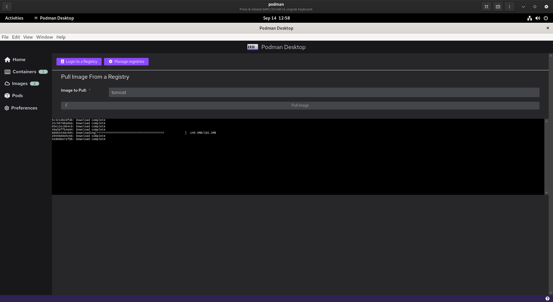 How to install and setup Podman Desktop on Fedora 36 workstation - Middleware|Technologies
