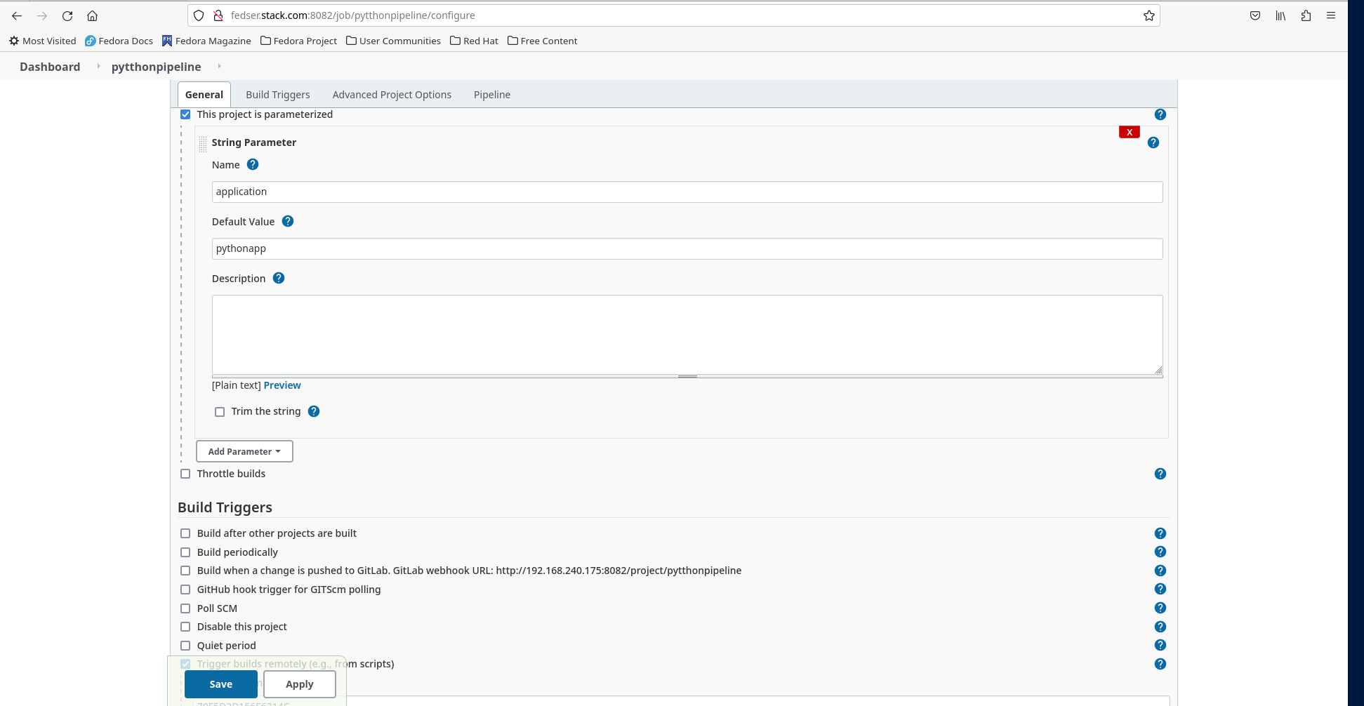 How To Build A Parameterized Jenkins Pipeline Remotely Middlewaretechnologies