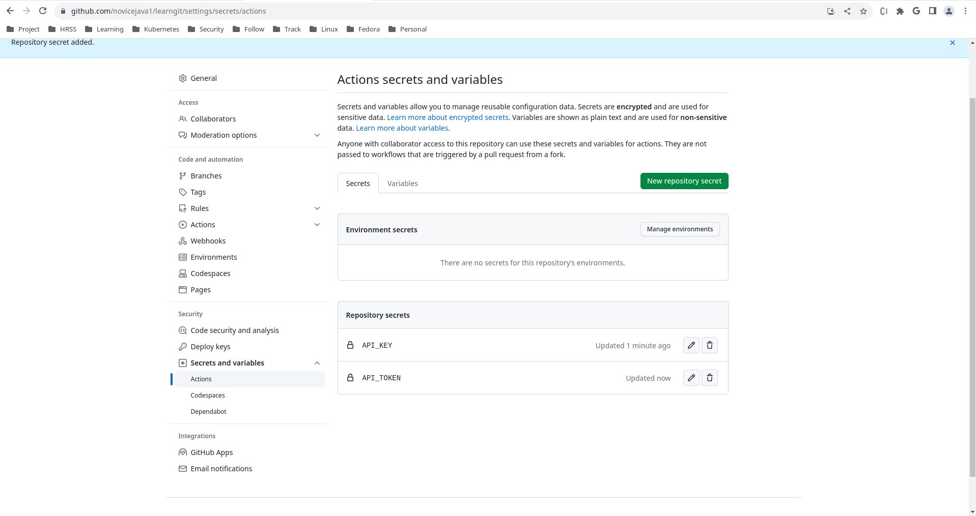 How To Encrypt And Use Secrets Using Github Actions Middlewaretechnologies