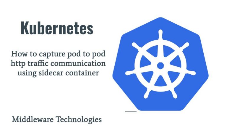 How to capture pod to pod http traffic communication using sidecar ...