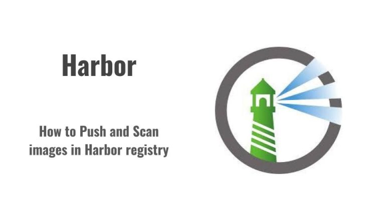 How to Push and Scan images in Harbor registry - Middleware|Technologies