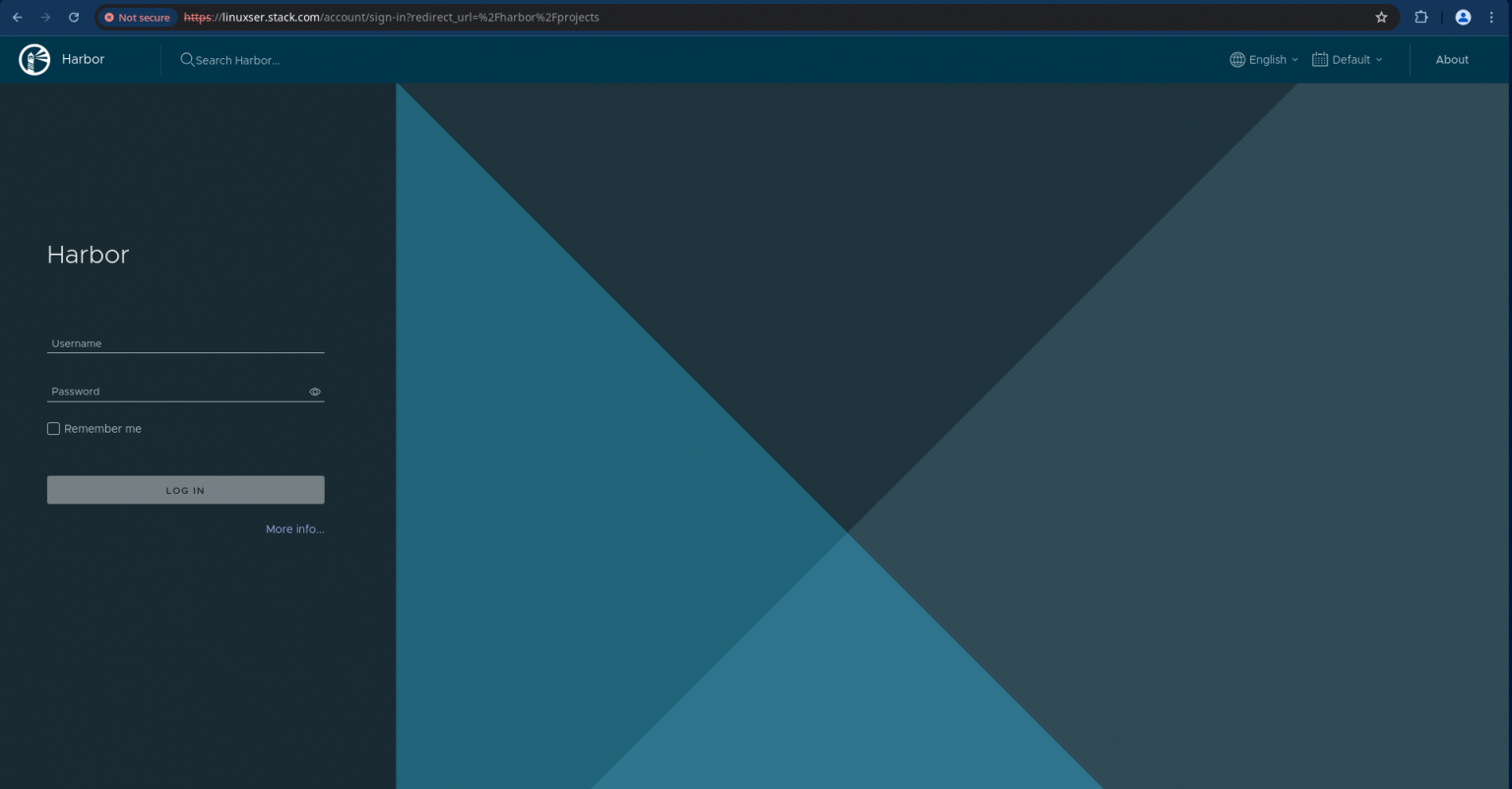 How to authenticate Harbor registry with Keycloak Open ID Connect ...