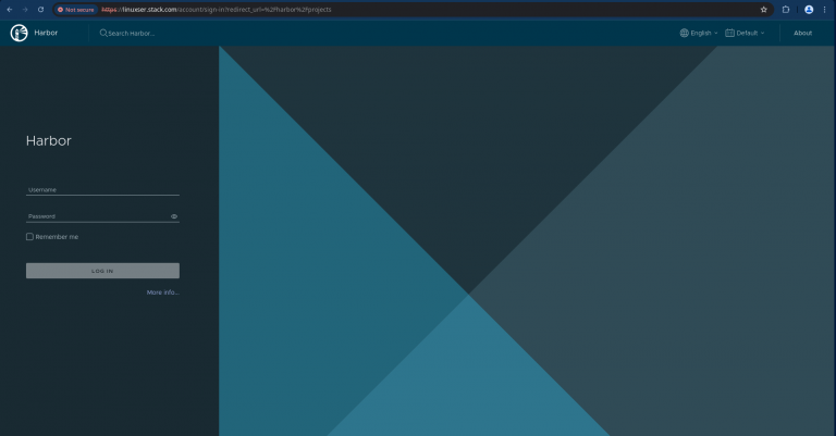How to authenticate Harbor registry with Keycloak Open ID Connect ...
