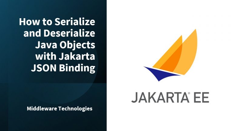 How to Serialize and Deserialize Java Objects with Jakarta JSON Binding ...