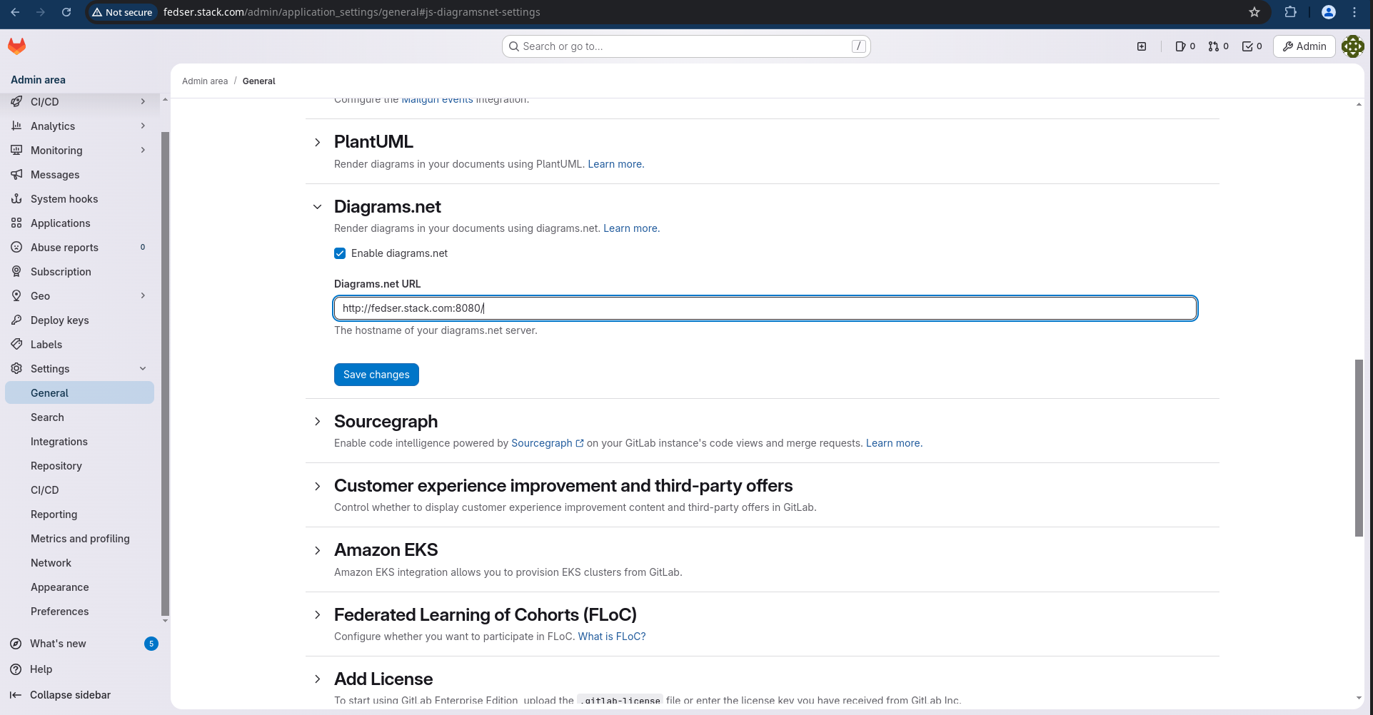 How to integrate GitLab with Diagram.net - Middleware|Technologies